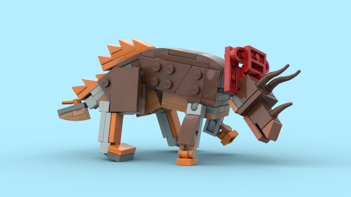 Triceratops from BrickLink Studio [BrickLink]