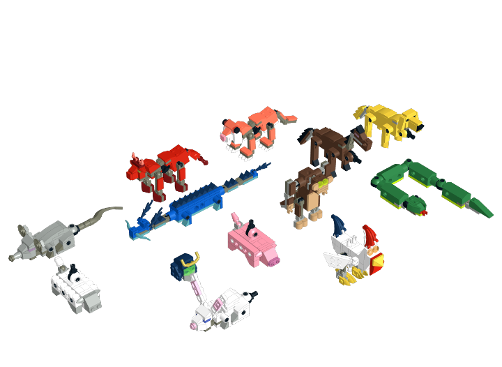 Etokaiser animal mode from BrickLink Studio [BrickLink]
