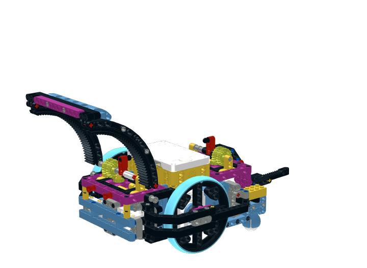 SPIKE Prime Advanced Driving Base from BrickLink Studio [BrickLink]