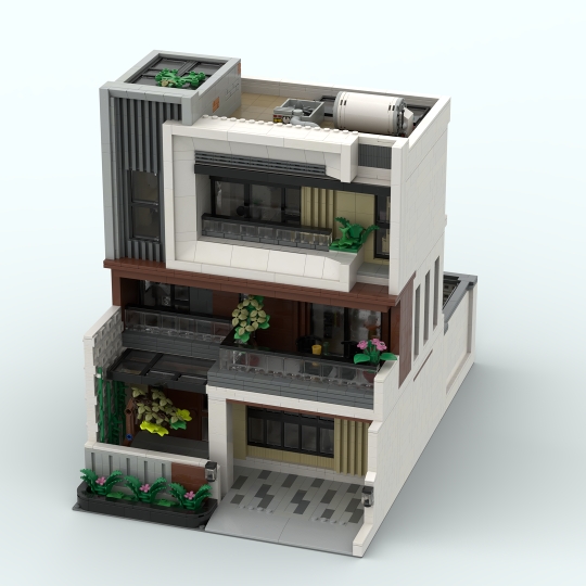 Modern House Concept from BrickLink Studio [BrickLink]