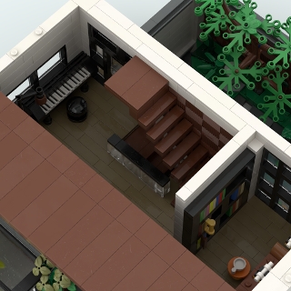 Modern House Concept from BrickLink Studio [BrickLink]