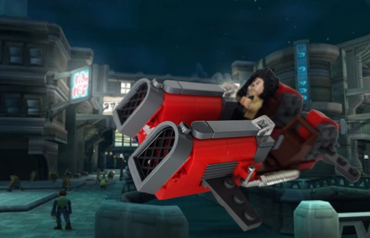 Zoomer (Jak 2) from BrickLink Studio [BrickLink]