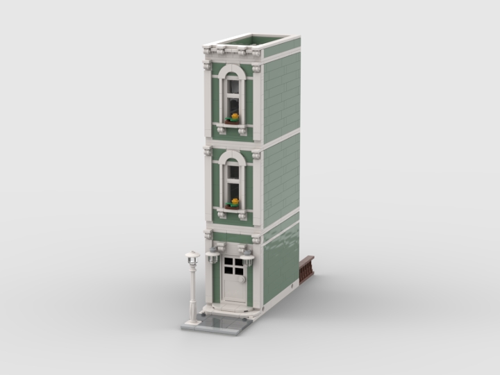 Modular - Ensemble of building 1-3 from BrickLink Studio [BrickLink]