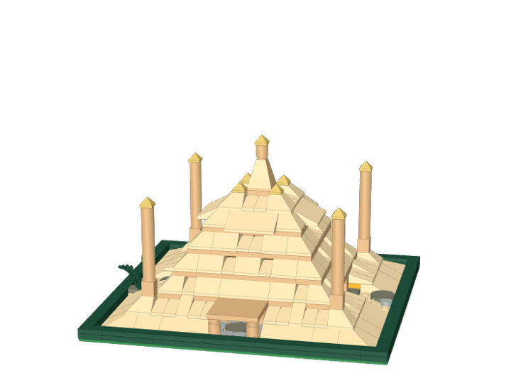 Ancient Pyramid from BrickLink Studio [BrickLink]
