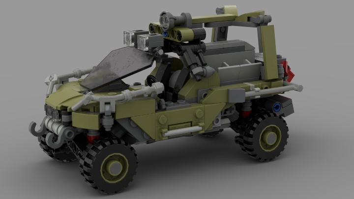 M831 Troop Transport Warthog from BrickLink Studio [BrickLink]