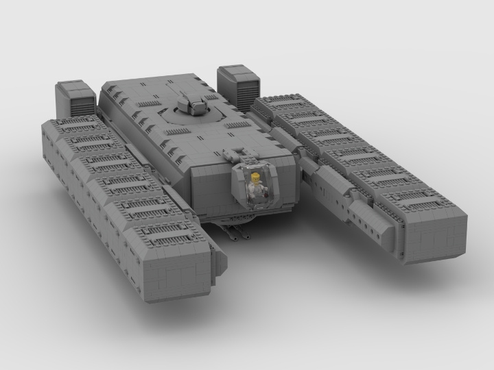 Goliath-class Cargo ship: The Ripper from BrickLink Studio [BrickLink]