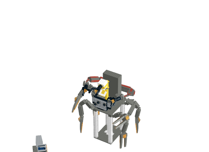 astro obliterator vs scientist mech 2.0 from BrickLink Studio [BrickLink]