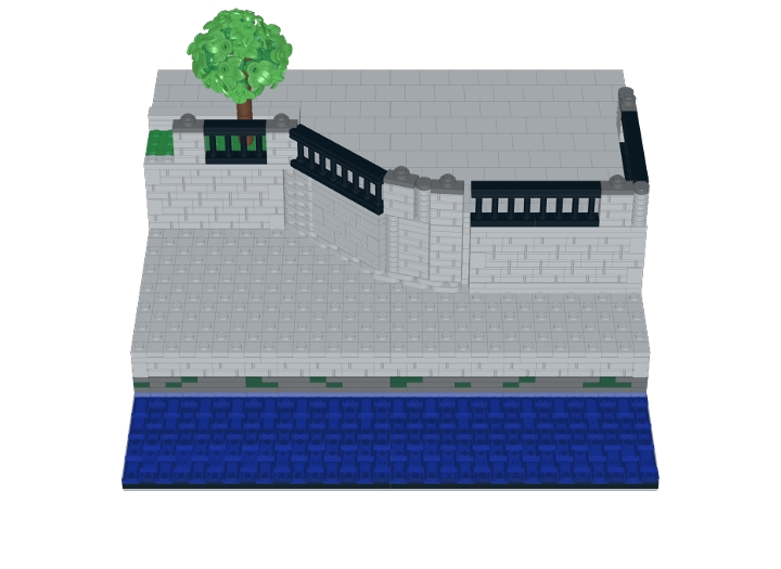 32x32 Harbor Part 2 from BrickLink Studio [BrickLink]