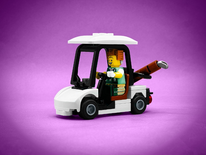 Golf Cart from BrickLink Studio [BrickLink]