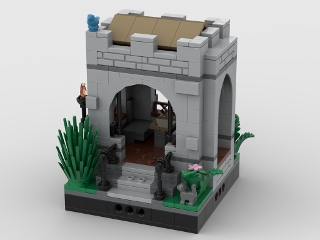 Darkrai from BrickLink Studio [BrickLink]