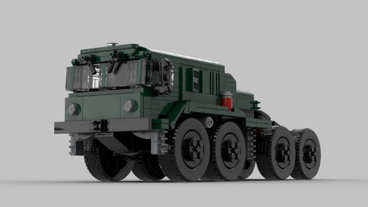 MAZ 537 from BrickLink Studio [BrickLink]
