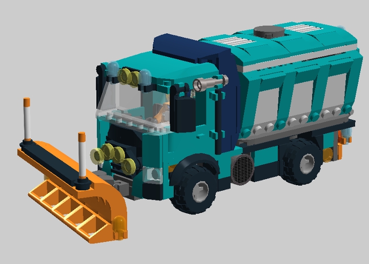 Snow Plow from BrickLink Studio [BrickLink]