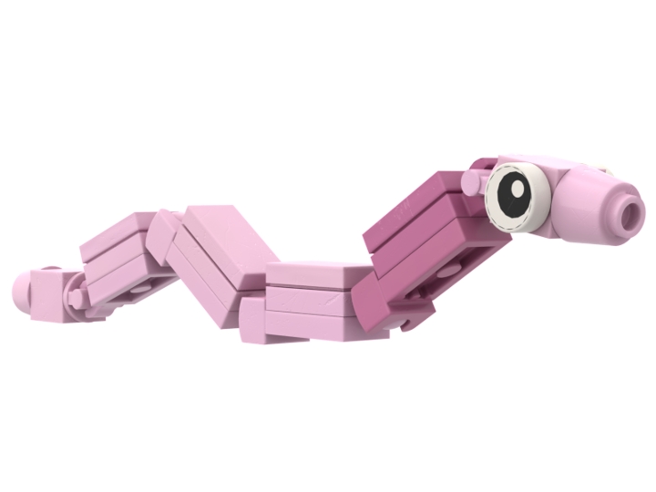 Silly Worm from BrickLink Studio [BrickLink]