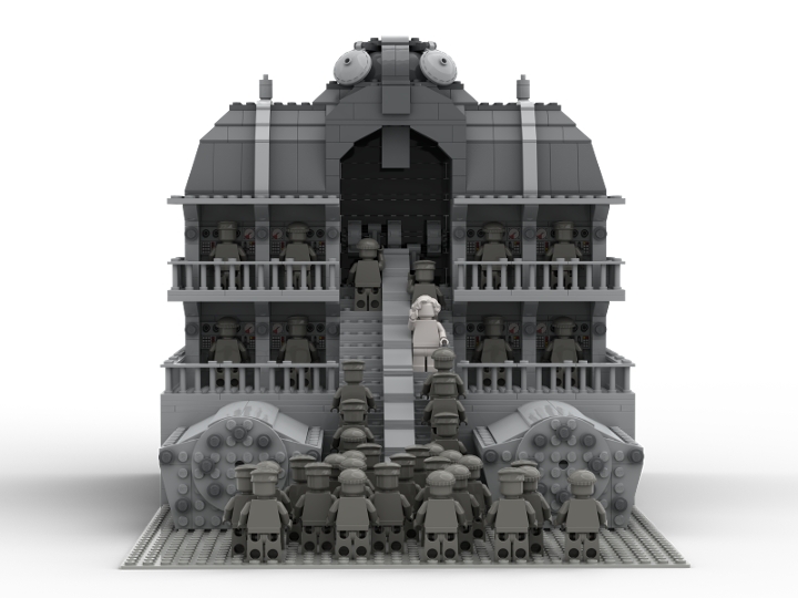 Metropolis Moloch (steam machine) revolution from BrickLink Studio ...