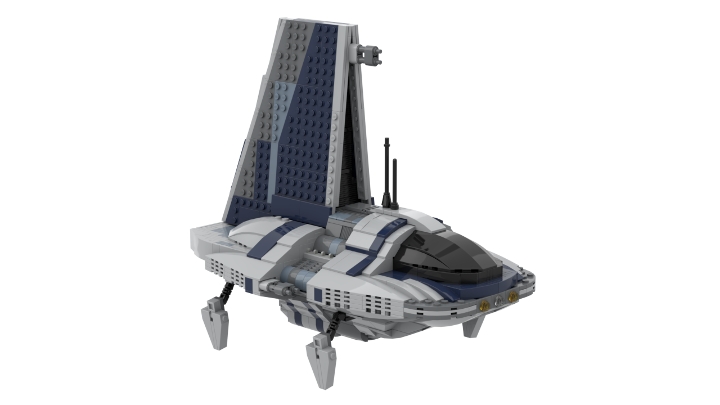 Neimoidian Shuttle from BrickLink Studio [BrickLink]