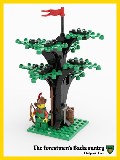 Forestmen's Tree from BrickLink Studio [BrickLink]