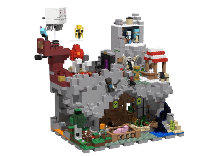 block world moc from BrickLink Studio [BrickLink]