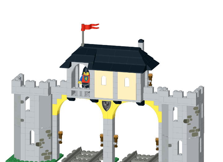 Railroad Gates from BrickLink Studio [BrickLink]