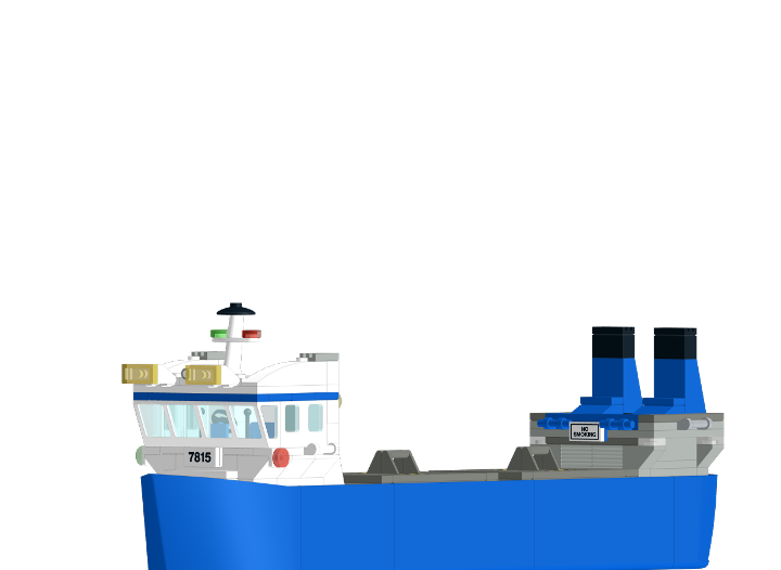 Great Lakes Bulk Carrier from BrickLink Studio [BrickLink]