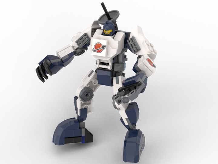 Space Exploration Mech from BrickLink Studio [BrickLink]
