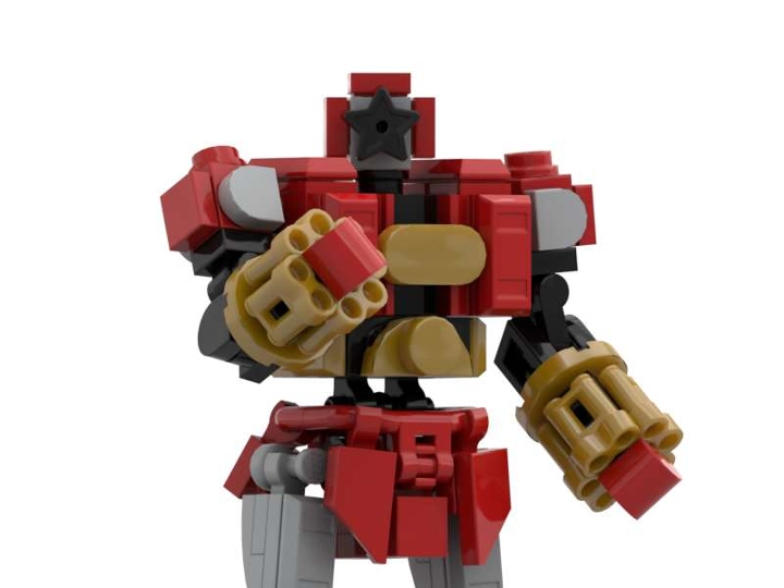Red Puncher Reborn from BrickLink Studio [BrickLink]