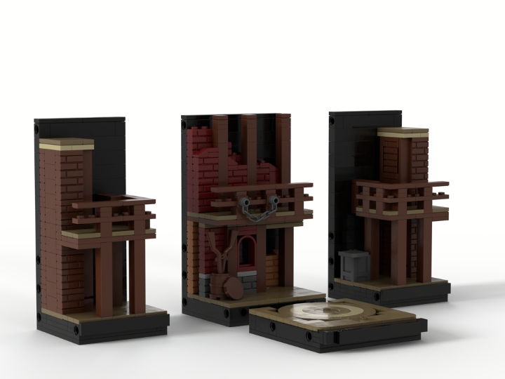 Hamilton Stage from BrickLink Studio [BrickLink]