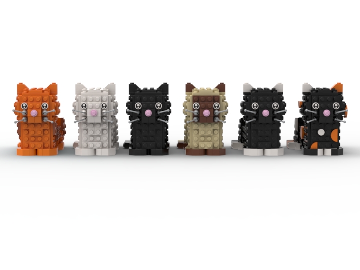 Cat, Cats, Kitties from BrickLink Studio [BrickLink]