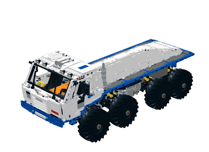 LEGO Technic Tatra T813 8x8 PROFA from BrickLink Studio [BrickLink]