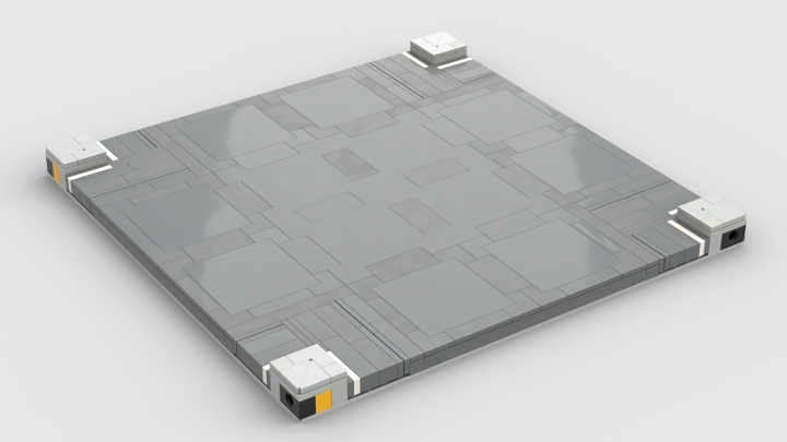 Wide City Road - Intersection from BrickLink Studio [BrickLink]