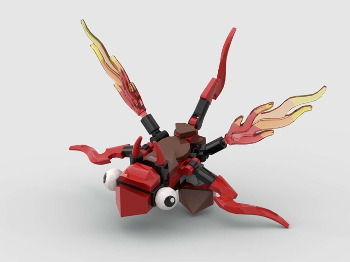 Sparkbird (fanmade mixel) from BrickLink Studio [BrickLink]