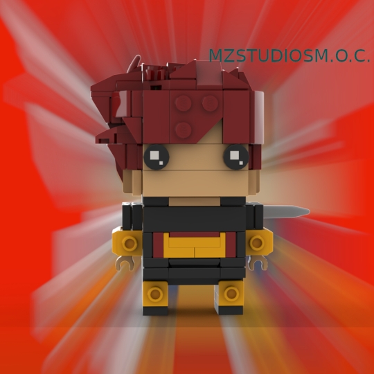 MZ Brickheadz (Warriors) from BrickLink Studio [BrickLink]