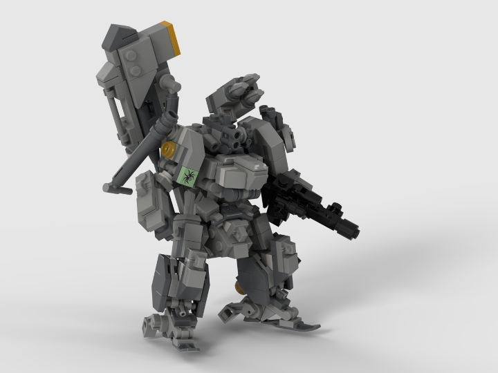 Sniper Mecha_Rev.0 from BrickLink Studio [BrickLink]