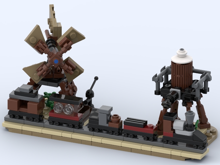BDPmini4_Wild_West_Train from BrickLink Studio [BrickLink]