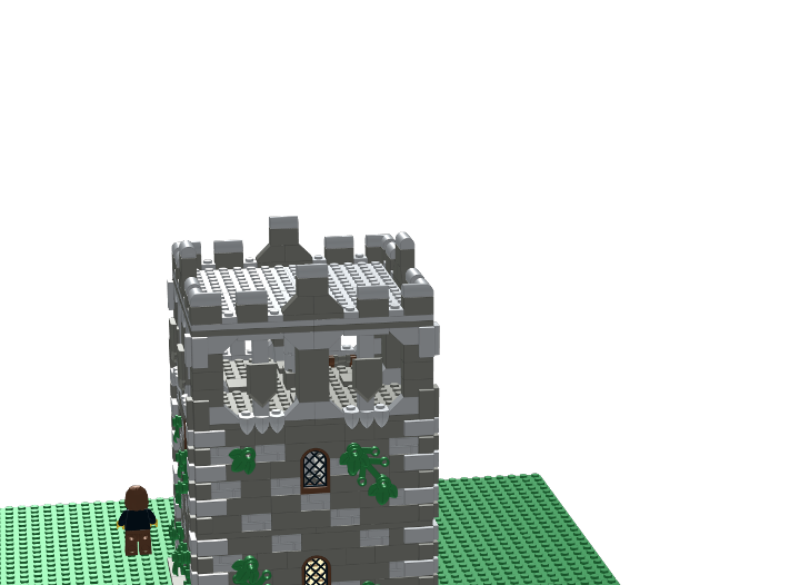 Simple Tower from BrickLink Studio [BrickLink]