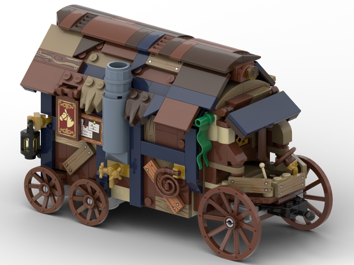 Loren's General Cart from BrickLink Studio [BrickLink]