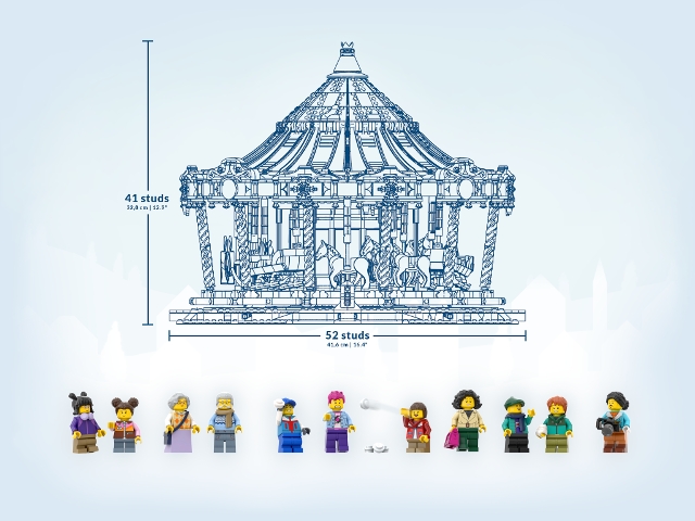 [Grand Winter Carousel] [BrickLink]