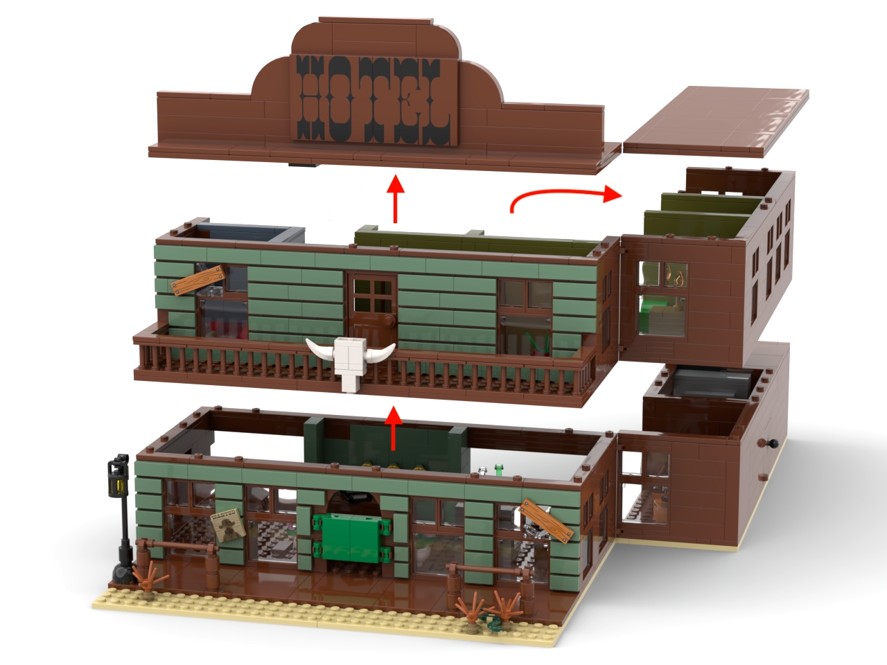 [Western Hotel] [BrickLink]