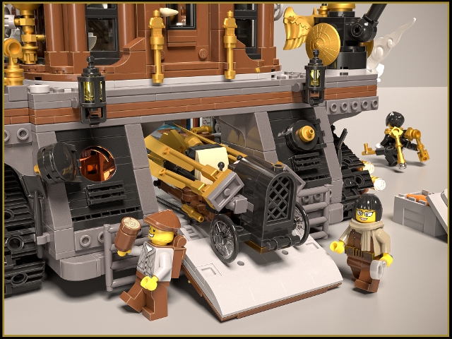 [Steampunk Mobile Observatory] [BrickLink]