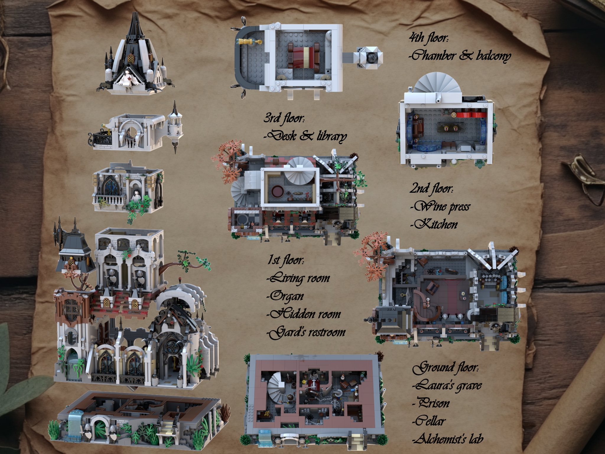 [The Red Rose Castle] [BrickLink]