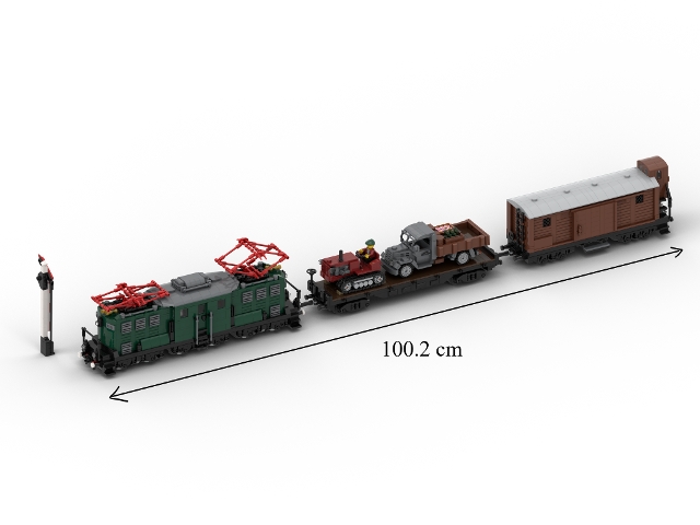 [Green Lightning, the freight car] [BrickLink]