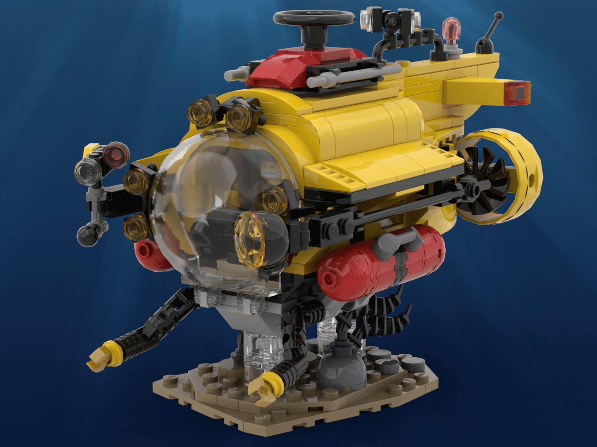 [Whale Fall Deep Sea Exploration] [BrickLink]