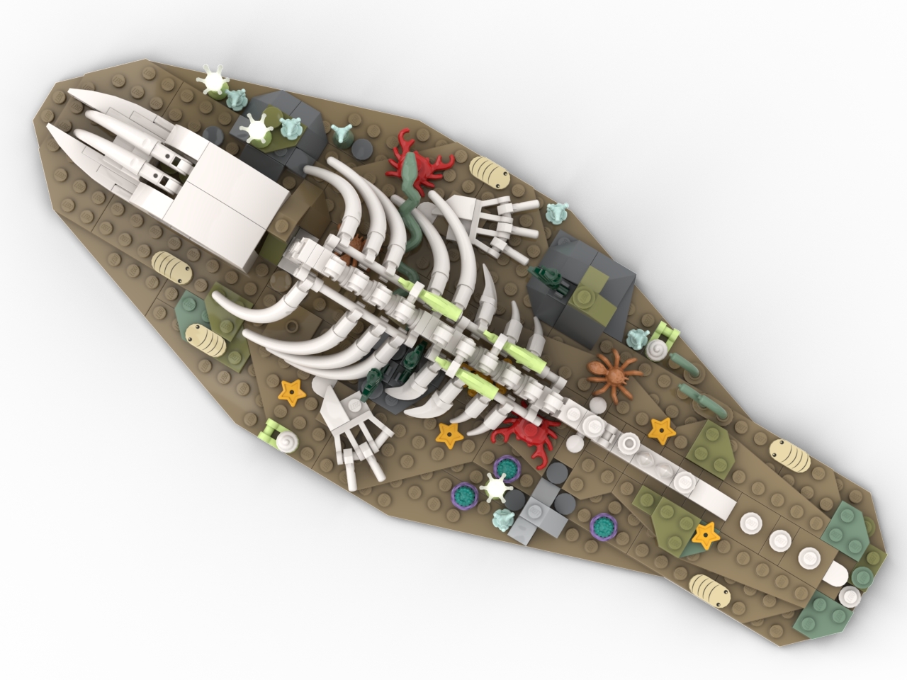 [Whale Fall Deep Sea Exploration] [BrickLink]
