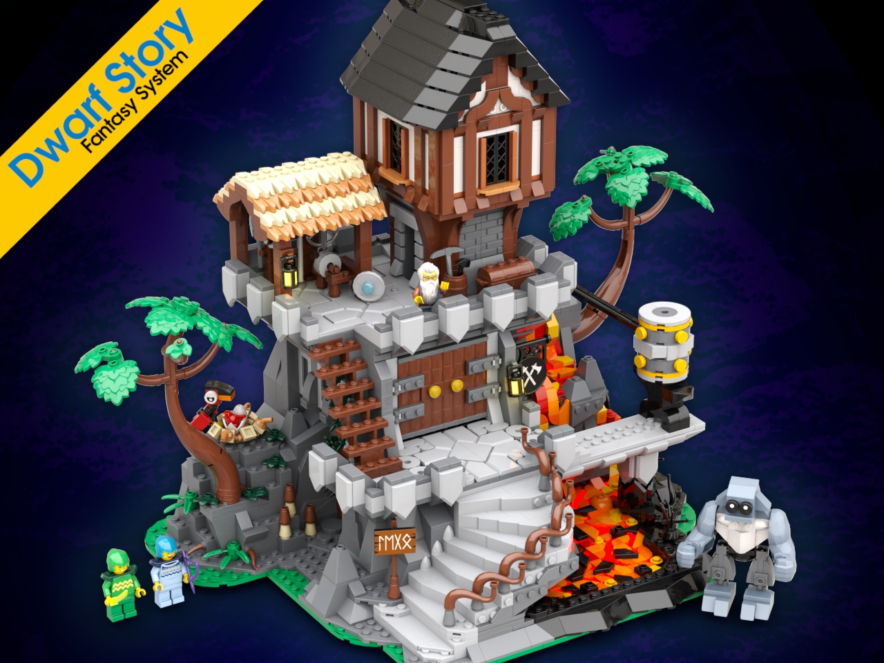 [Dwarf Story] [BrickLink]