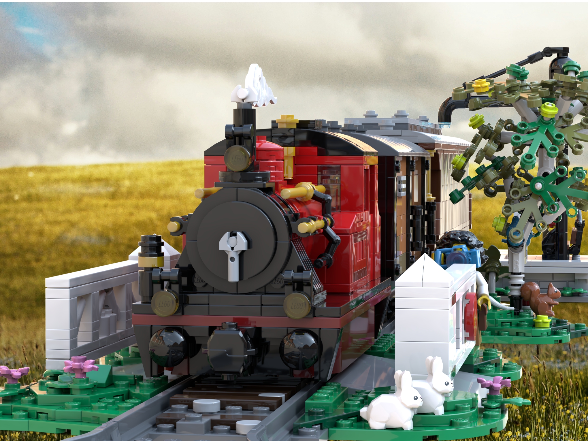 [Heritage Steam Tram] [BrickLink]