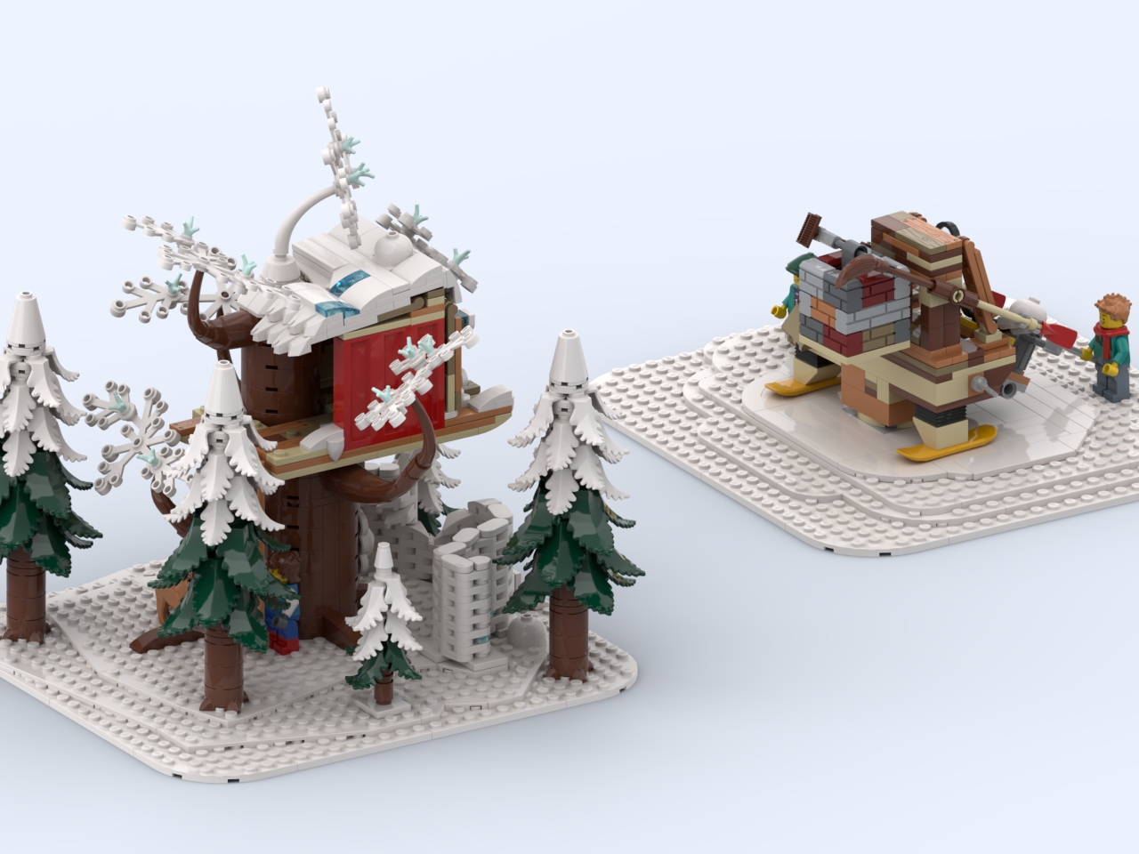 [Winter Treehouse Siege] [BrickLink]