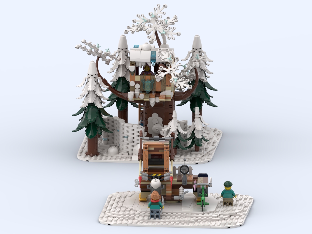 [Winter Treehouse Siege] [BrickLink]