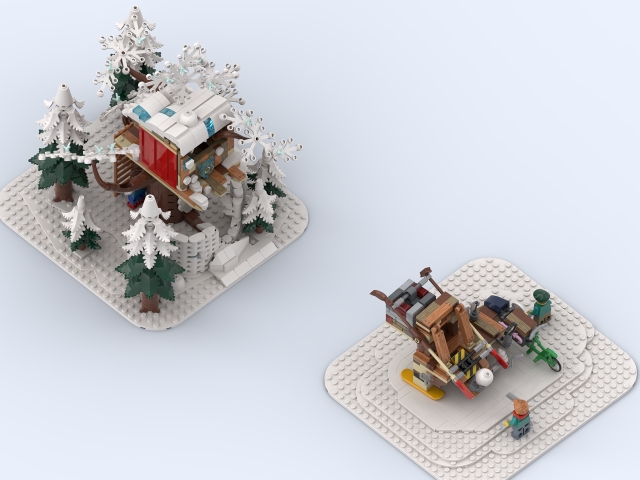 [Winter Treehouse Siege] [BrickLink]
