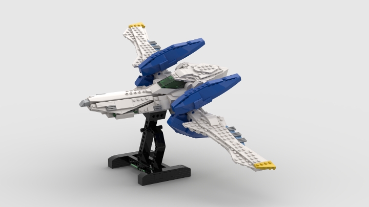 Arwing (Star Fox) from BrickLink Studio [BrickLink]