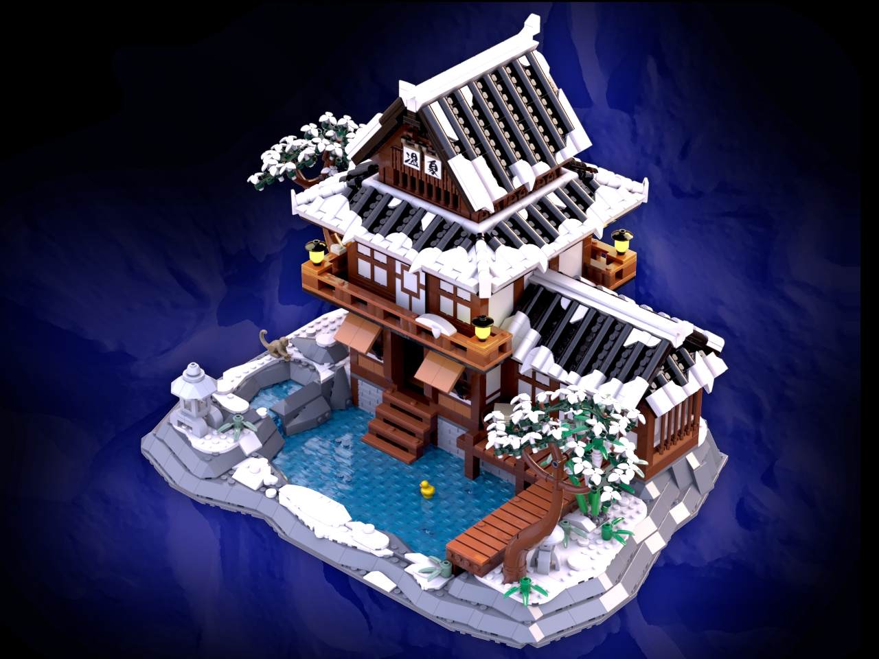 [ Japanese Hot Spring] [BrickLink]