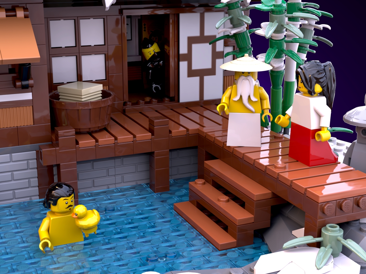[ Japanese Hot Spring] [BrickLink]